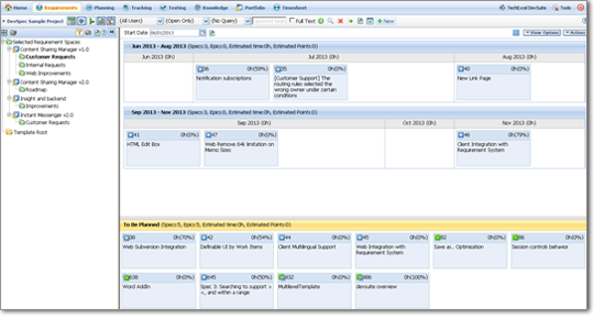 DevSpec-需求管理工具，管理需求收集、分析、变更等|TechExcel